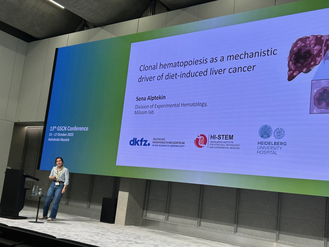 Oral presentation by Sena Alptekin at the 13th GSCN Conference